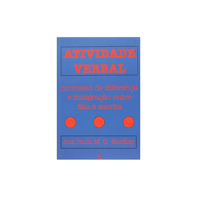 Livro - Atividade Verbal - Mackay