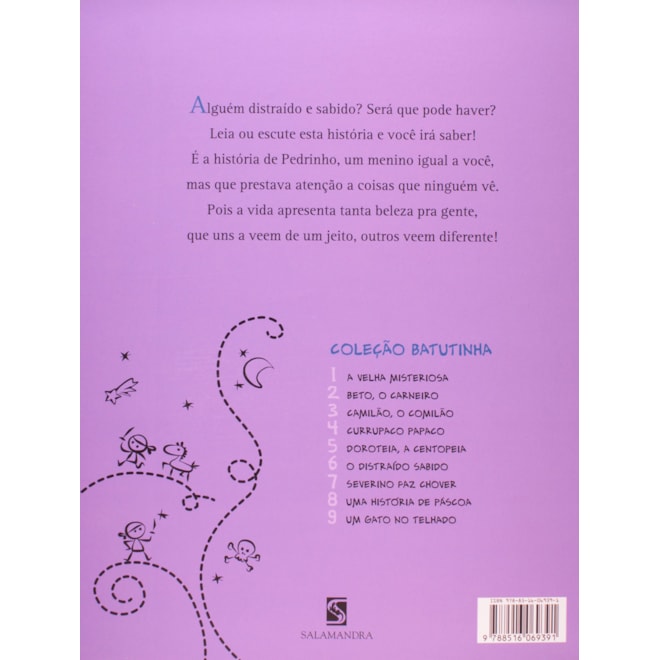 Livro Distraído Sabido - Ana Maria Machado - Salamandra