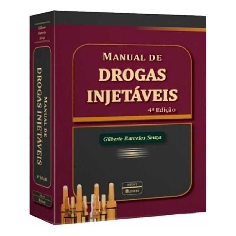 Livro - Manual de Drogas Injetáveis - Souza