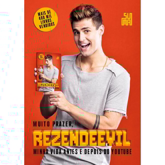Livro Muito Prazer Rezendeevil Minha Vida Antes E Depois Do