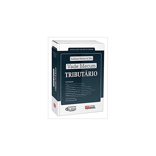 Livro - Vade Mecum Tributario - Legislacao Exame de Ordem - Silva Livro - Vade Mecum Tributario - Legislacao Exame de Ordem - Silva